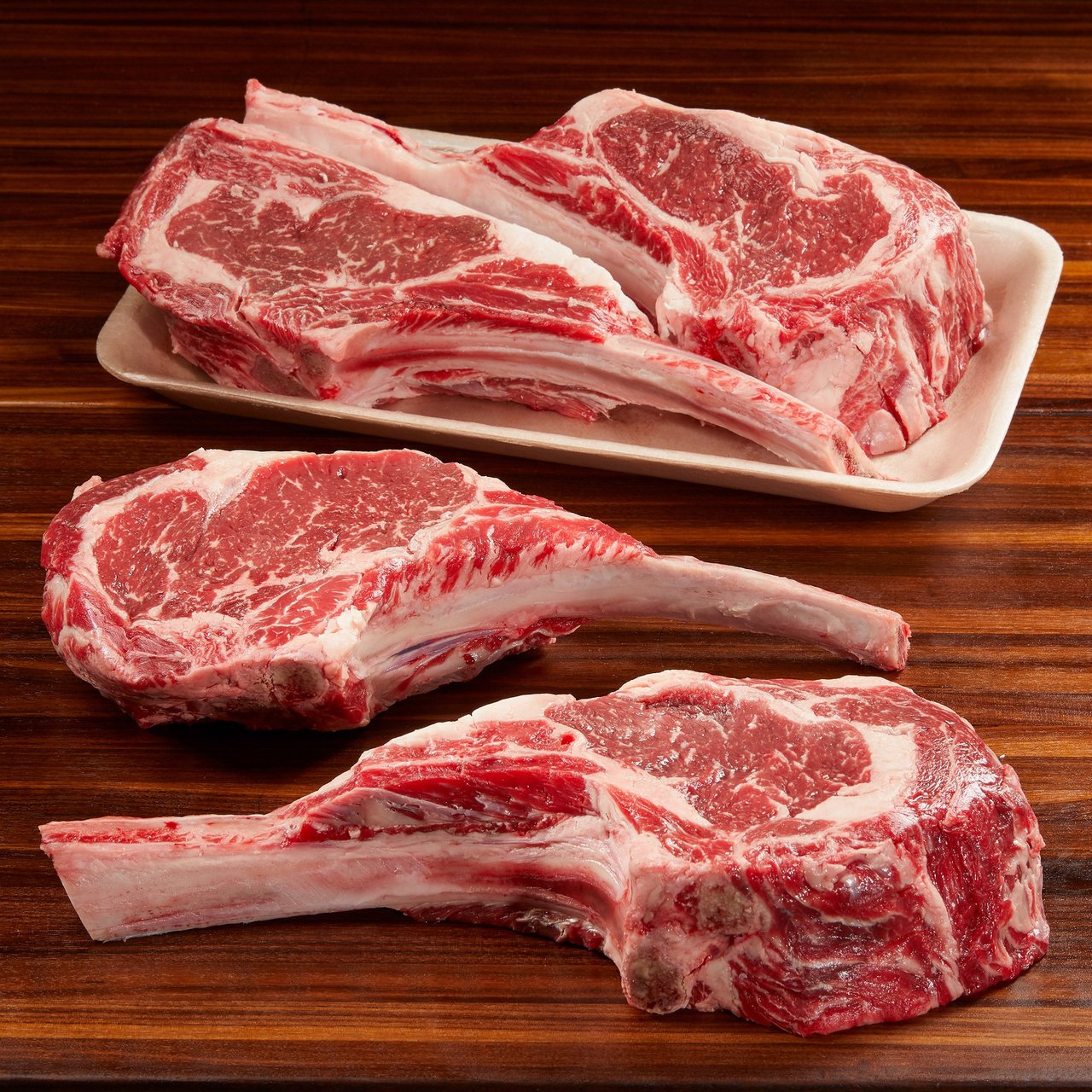 Beef Ribeye Steak Bone-In USDA Choice Per Lb (#15618) - $13.79 (down ...