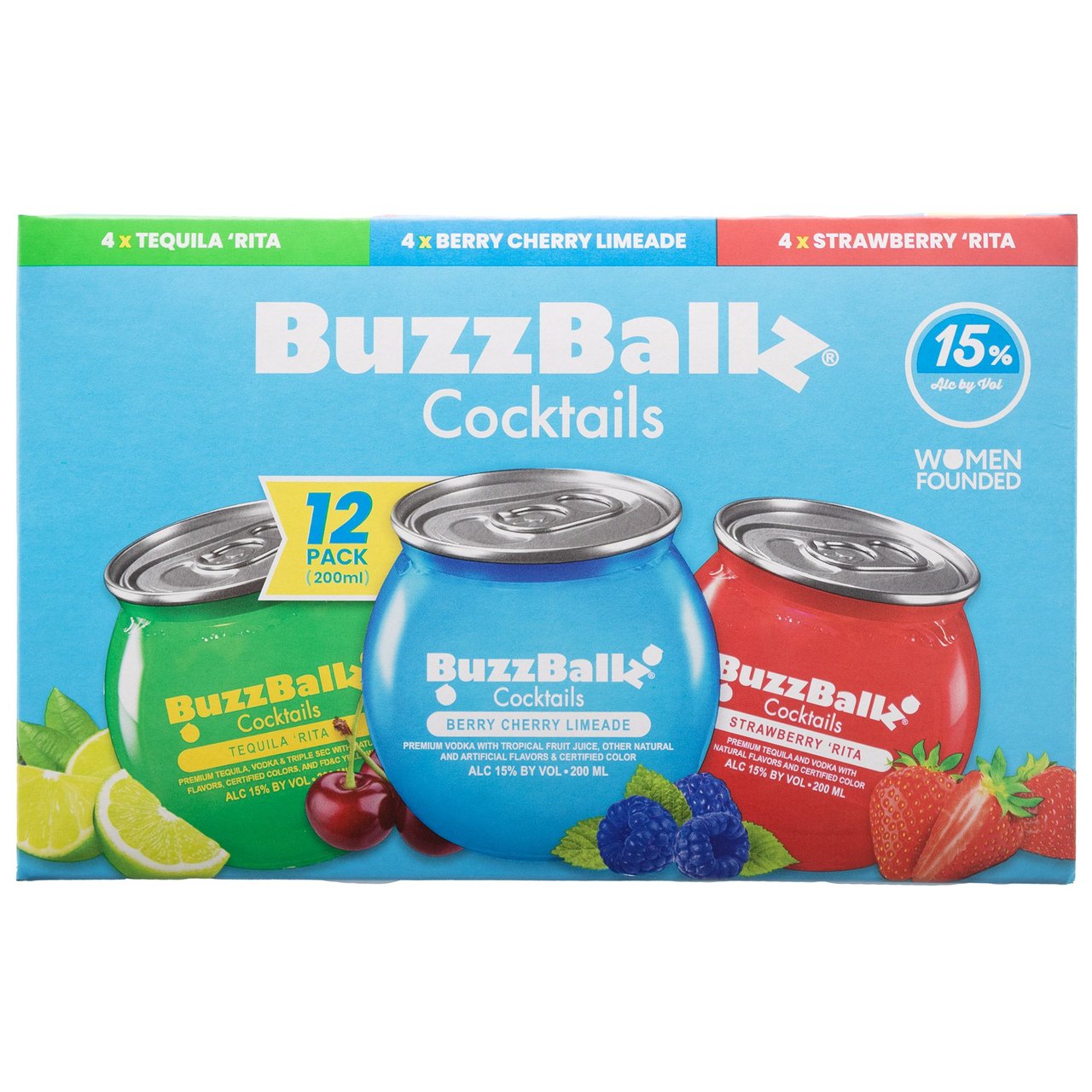 BuzzBallz Variety Pack 12-200ML (#1998475) - $29.09 (down from $30.59)