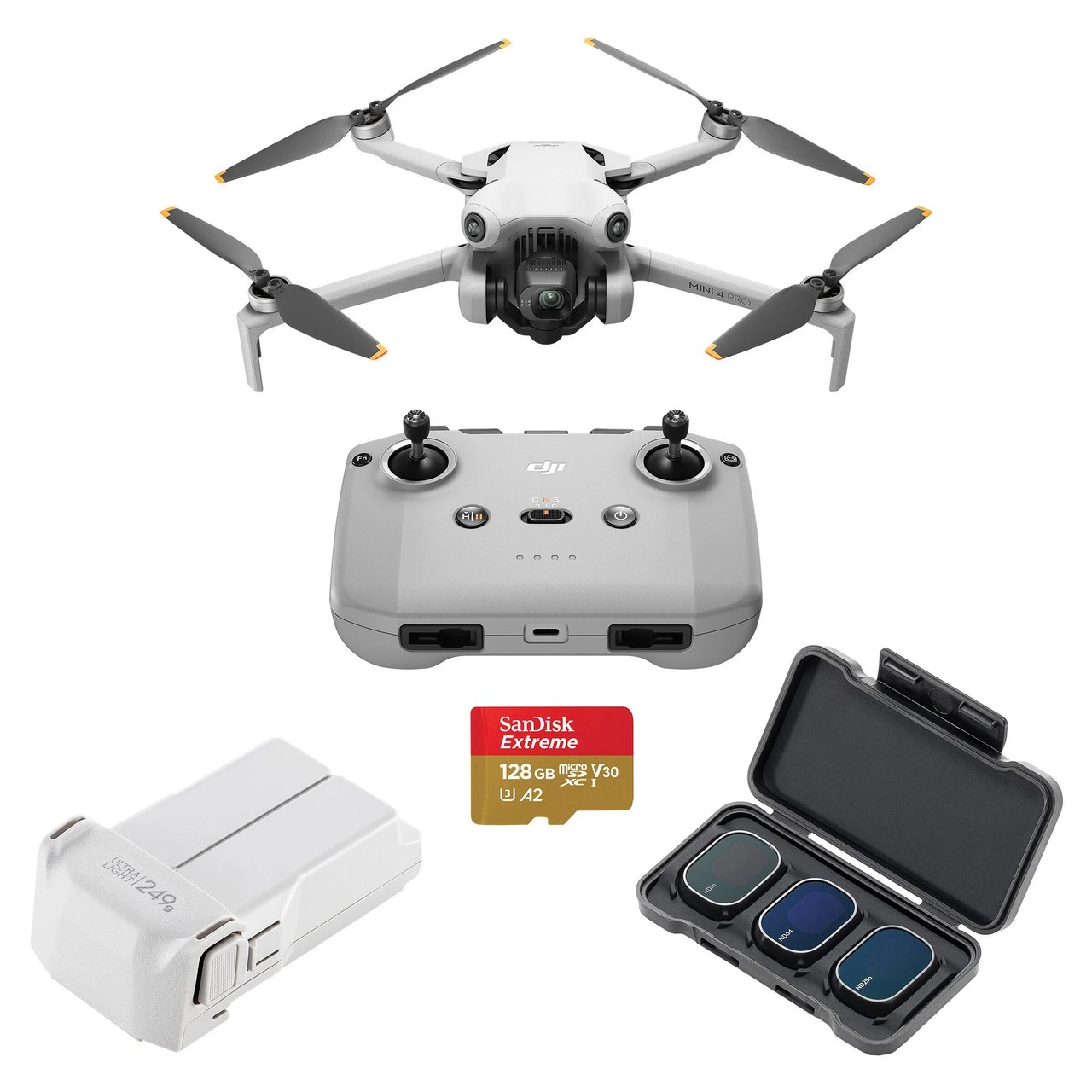DJI Mini 4 Pro Drone with RC-N2 Controller Bundle (#3292023) - $399.97 ...