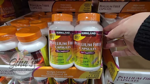 Kirkland Signature Psyllium Fiber Capsules, 2 x 360 Count (#598848 ...