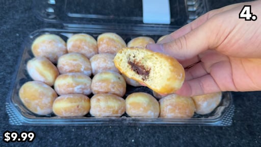 Mini Beignets Filled with Chocolate Hazelnut 22 Count (#1970320) - $9.99