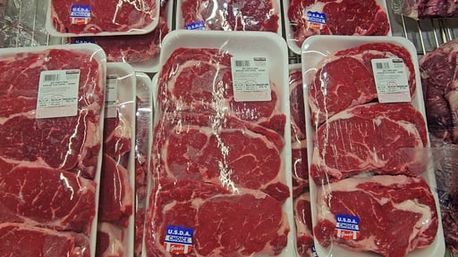Beef Ribeye Steak Boneless per lb (#33666) - $14.99 (down from $18.99)