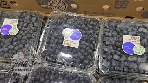 Fresh Blueberries, 18 oz (#57554) - $3.99 (down from $5.99)