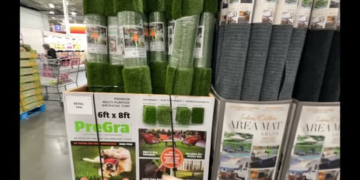 PreGra Bermuda Artificial Turf 6' x 8' (#1840634) - $79.97 (down from ...