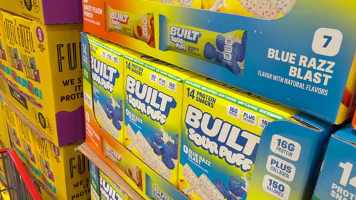 BUILT Sour Puff Variety Pack, 14 Count / 1.45 oz (#4943119) - $9.97 ...