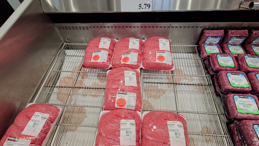 Ground Beef 88% Lean / 12% Fat Per Lb (#33724) - $3.39 (down from $5.99)